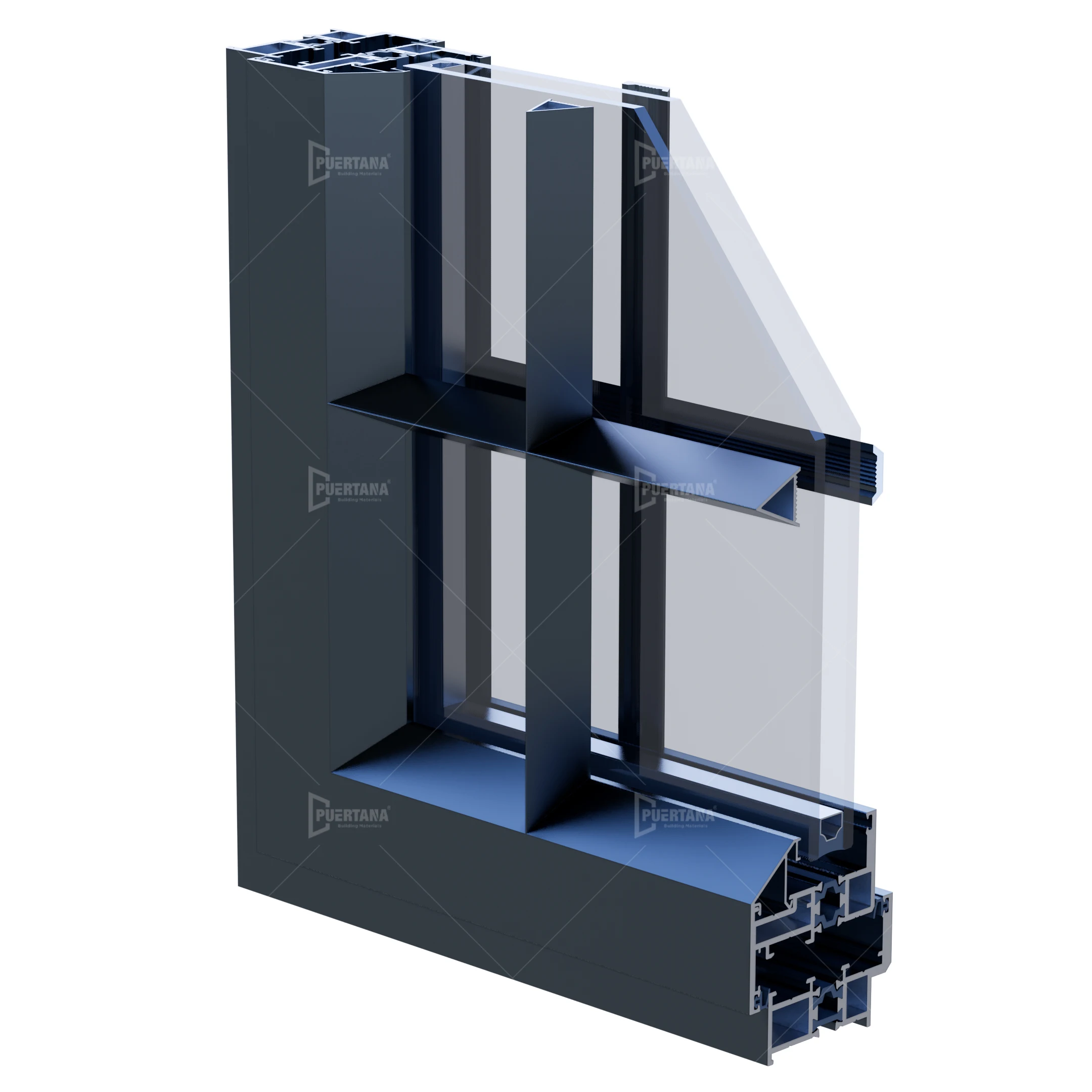 Arched Slimline Slim Frame Casement Window Steel Look Aluminum French ...