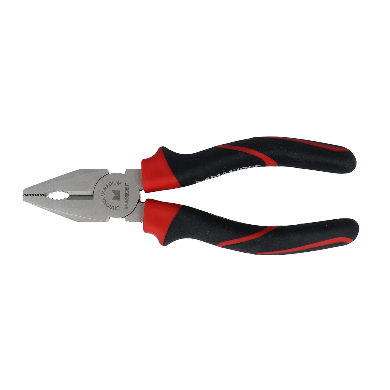 Professional Bi-material Handles 180mm Carbon Steel Universal Pliers ...