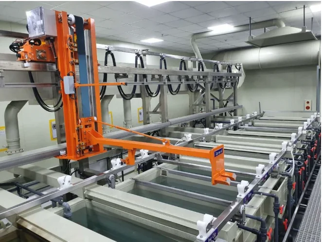 Automated Electroless Nickel & Palladium Gold Plating Line for Steel ...