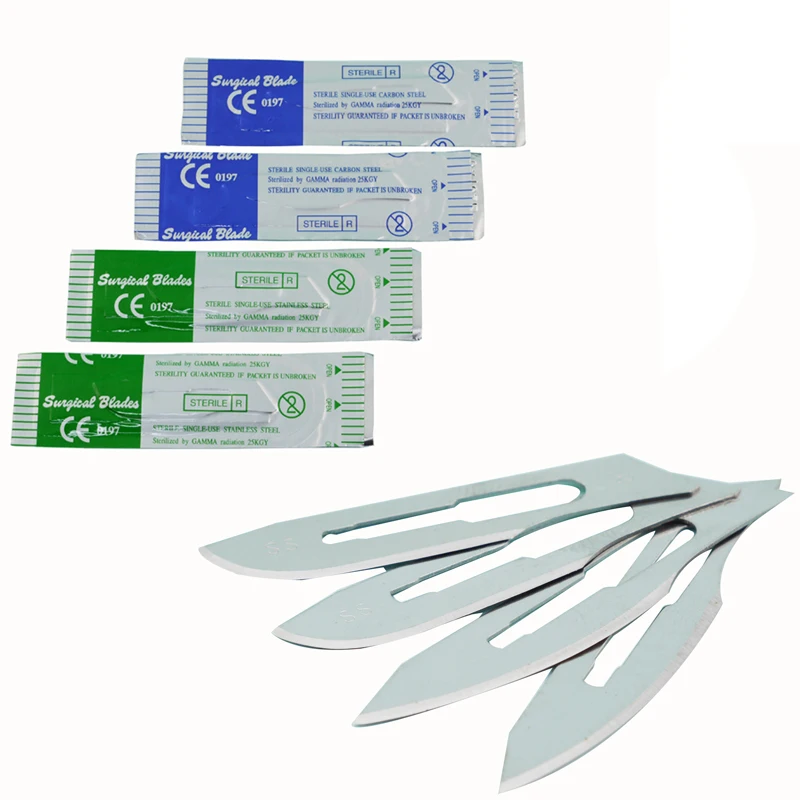 ORIENTMED Medical Ophthalmic Scalpel Blades - Sterile & Durable