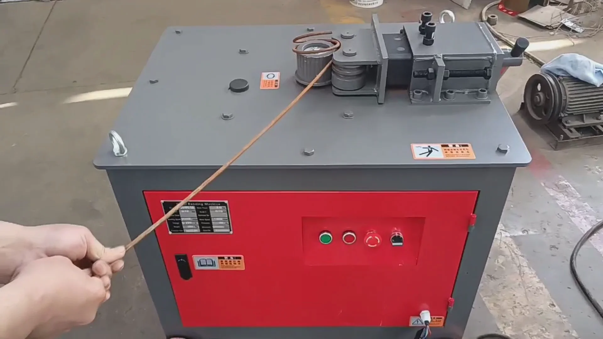 Bar Rebar Steel Arc Bender Bending Machine - Buy Rebar Bending Machine ...