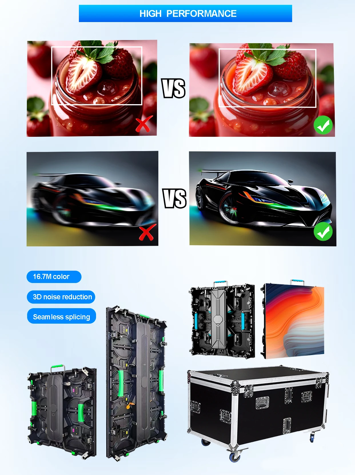 Outdoor Full-color LED Display Screen Full-color High-definition ...