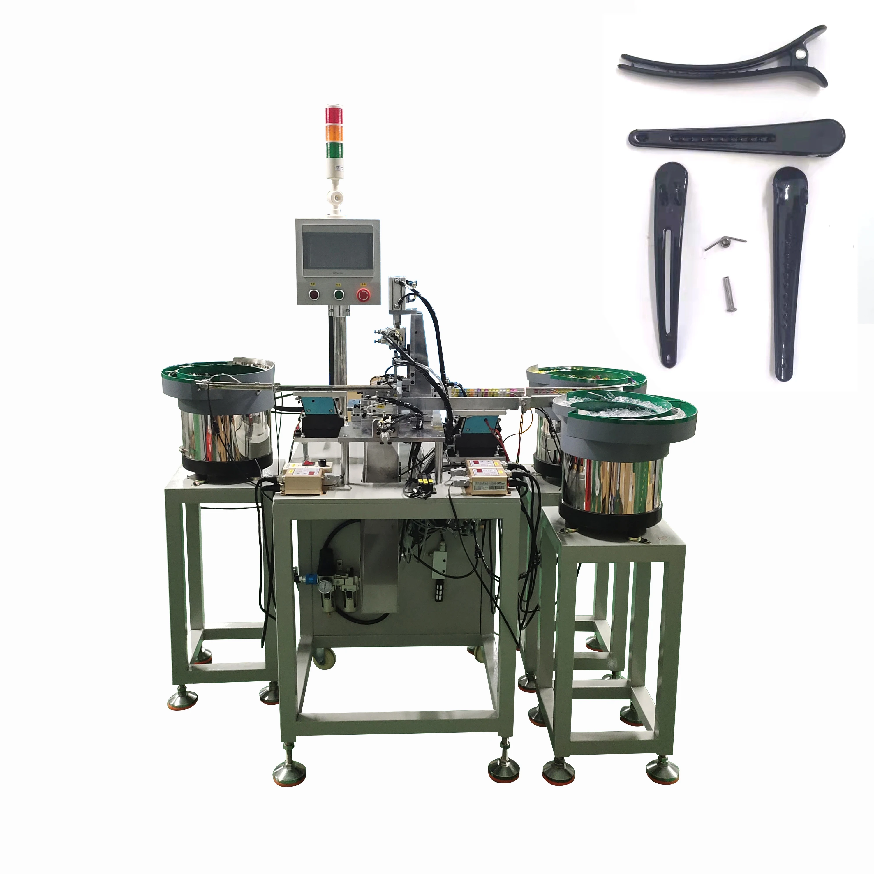 Hairpin Mini Jaw Clips Plastic Claw Clamps Assembly Making Machine ...