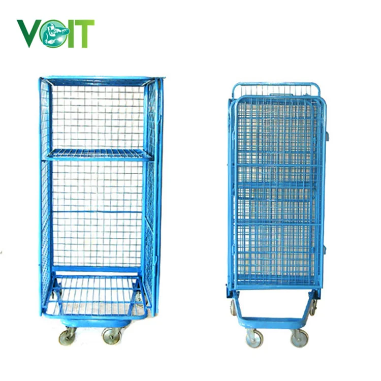 Alibaba.com: Steel Security Moving Cage Carts for Heavy Loads and ...