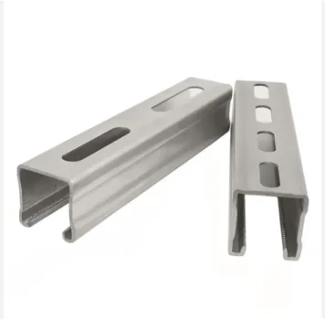 Hot Dip Galvanized Unistrut Brackets Steel Channel Purlin 41*41 Slotted ...