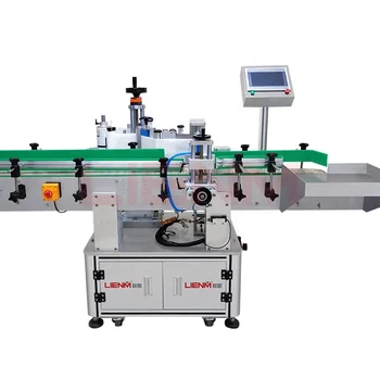 Automatic Flat Single Pvc Opp Bopp Labeling Machine Round Bottles Beer ...