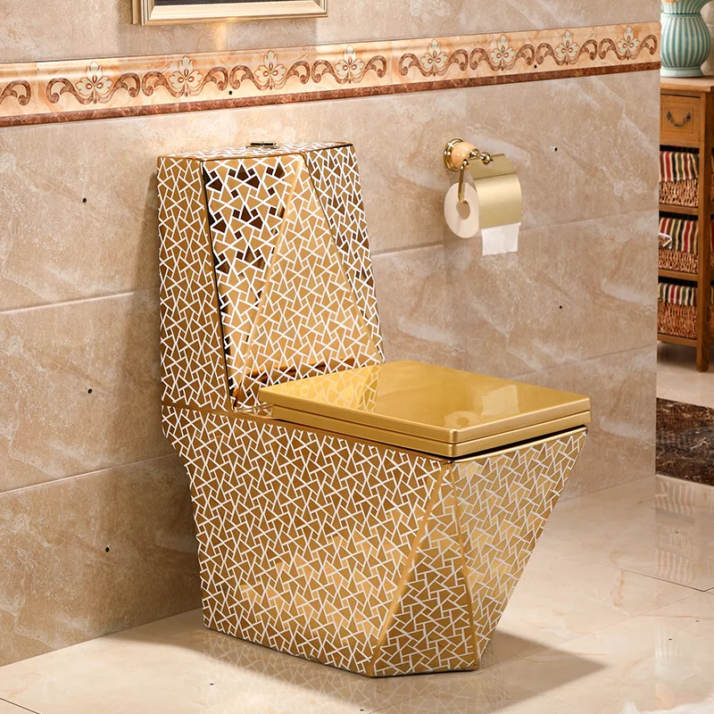 Luxury Ground WC Toilet Bowl Sanitary Ware One Piece Toilet Sets Hotel ...