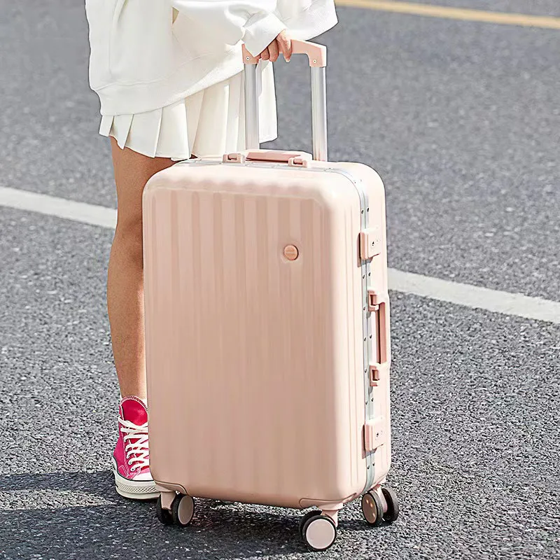 Strong Thick Durable Trolley Box Rolling Luggage 20 24 Inch Travel ...