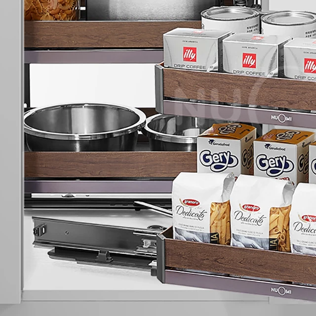 NUOMI Pull Out Pantry Organizers - Efficient Kitchen Storage