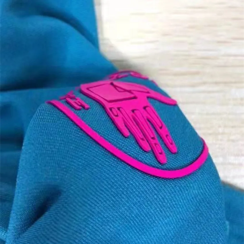 Customized Recycled Embossed Stickers 3d Rubber Silicone Heat Transfer ...