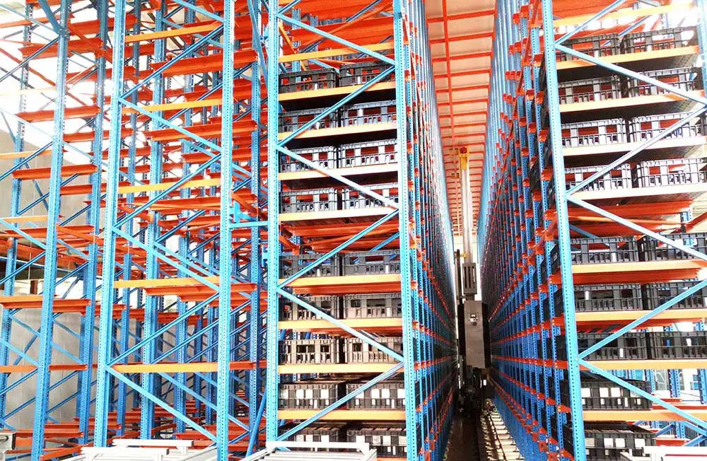 Miniload AS/RS Automated Bin Stacker Crane 20m Height with WMS ...