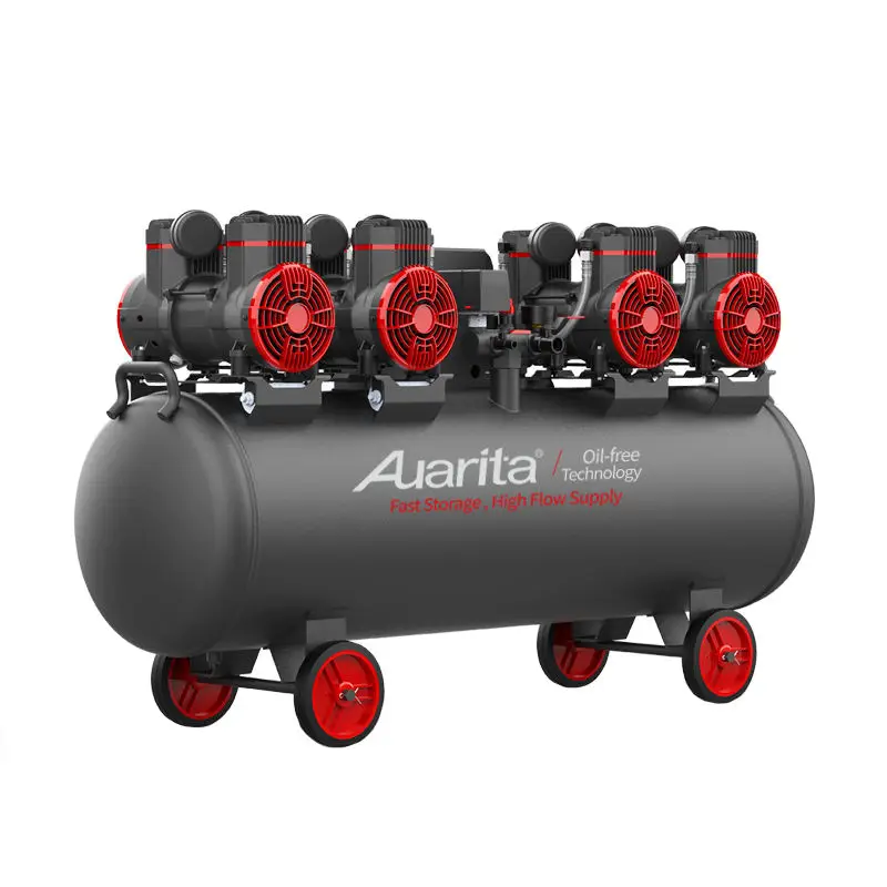 Auarita 4-Cylinder Air Compressor - 750W, 120L, Silent