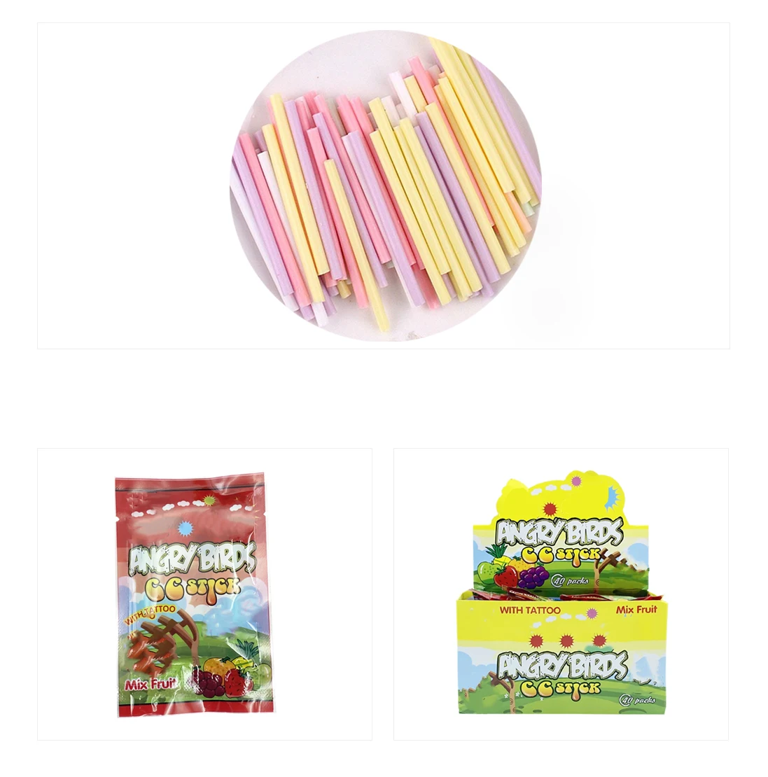 Funny Straw Designs Mix Fruit Cc Stick Portable Candy Fruit Sugar ...