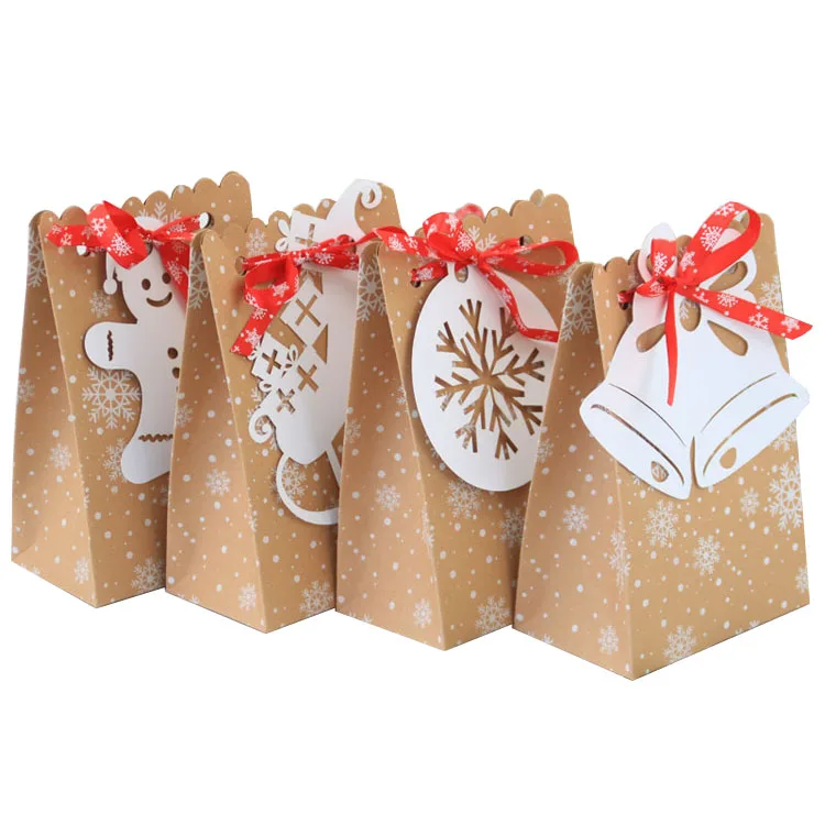 Wholesale New Design Christmas Candy Paper Bag Christmas Sweet Bags ...