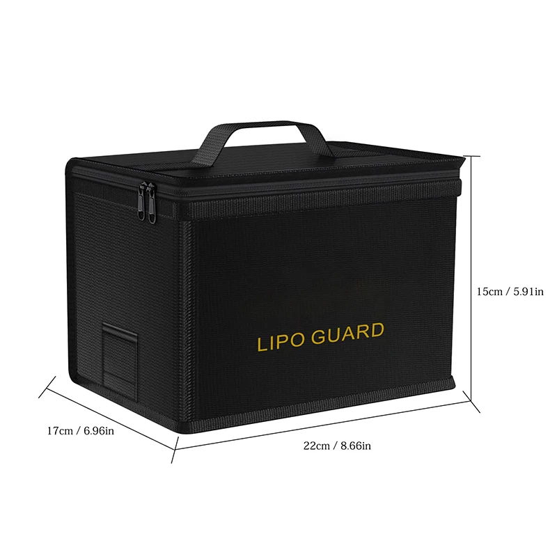 Custom Explosionproof Lipo Safe Bag Fireproof Bag Large Capacity Lipo ...