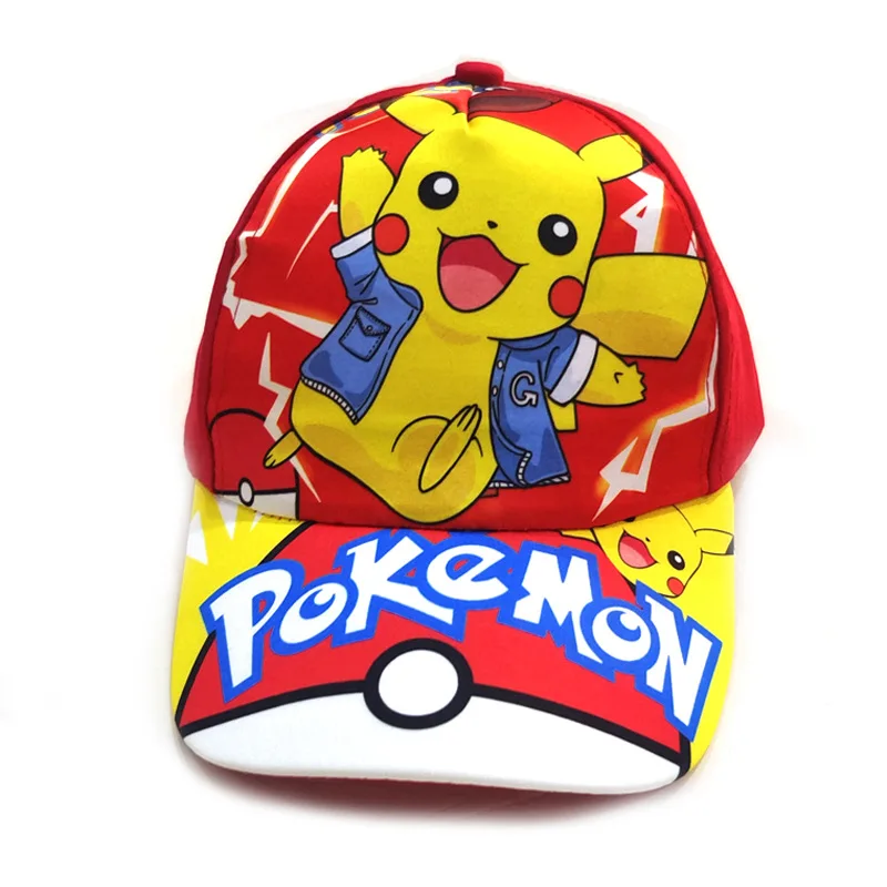 Factory Price Cartoon Anime Pikachu Baseball Cap for Boys Gifts Cool ...