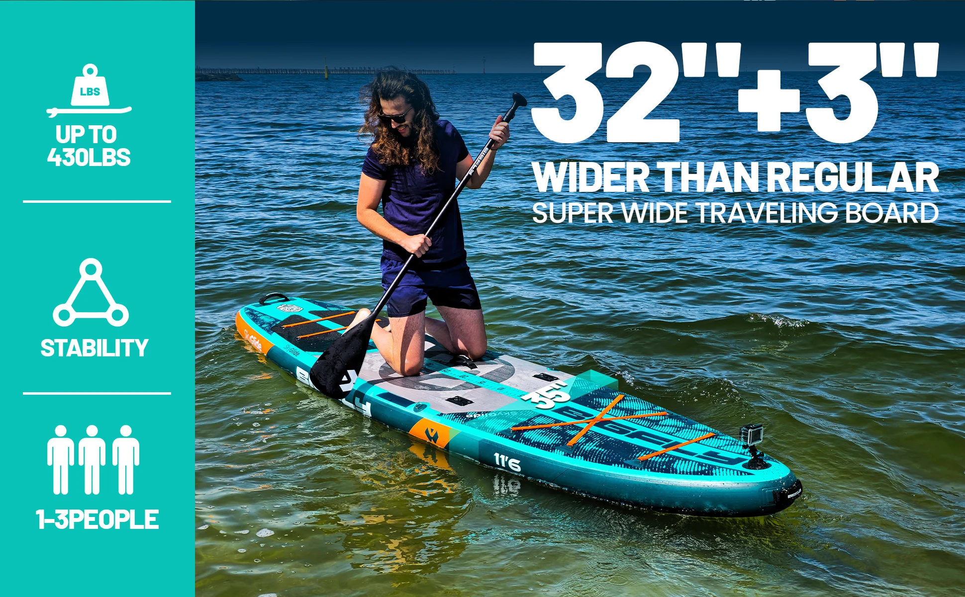 Inflatable Paddle Board - Ultimate Water Sport Experience