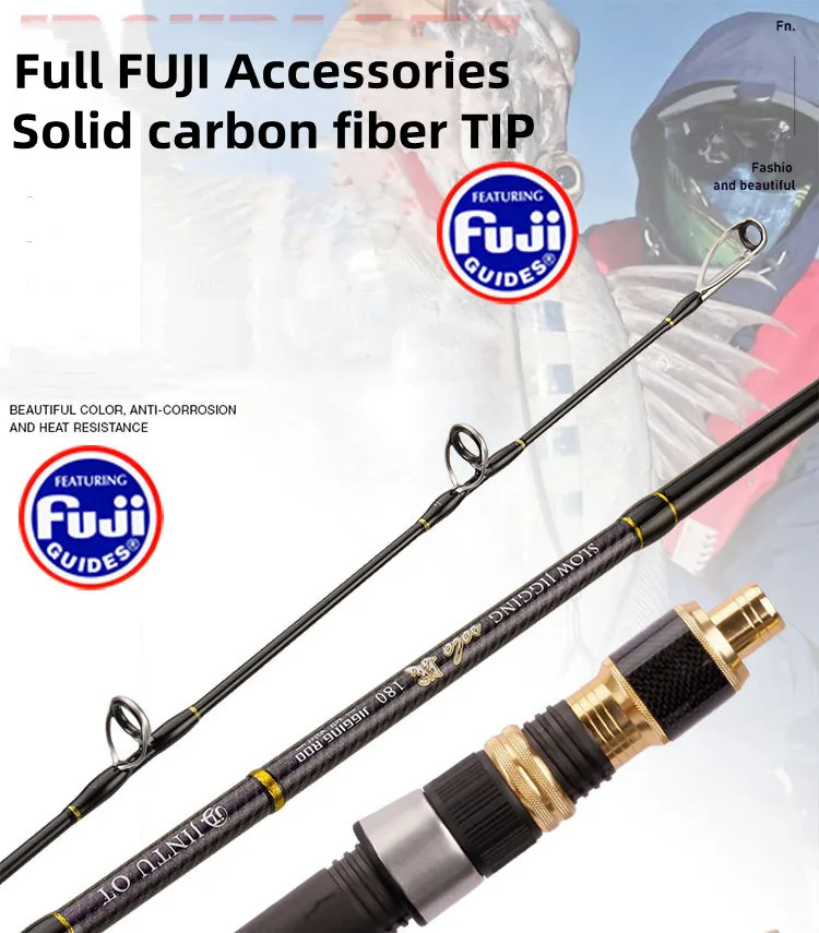 2023 FUJI Rod - High X Power Carbon Blank Bait Casting Rod