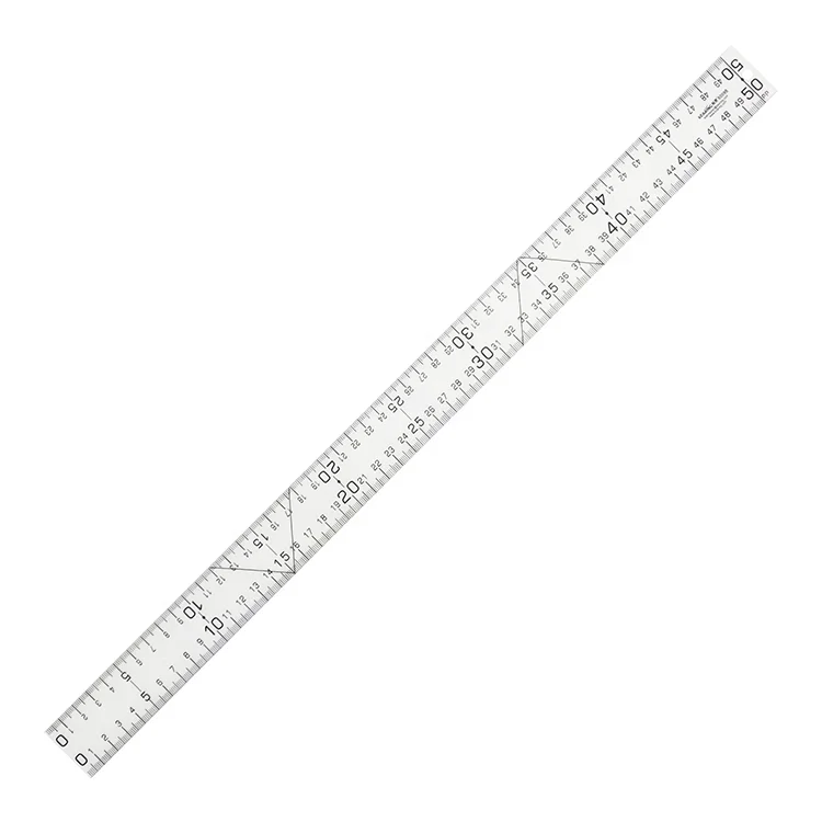Kearing 360 Bendable Soft Flexible Pp Plastic Grading Ruler Metric 50cm ...