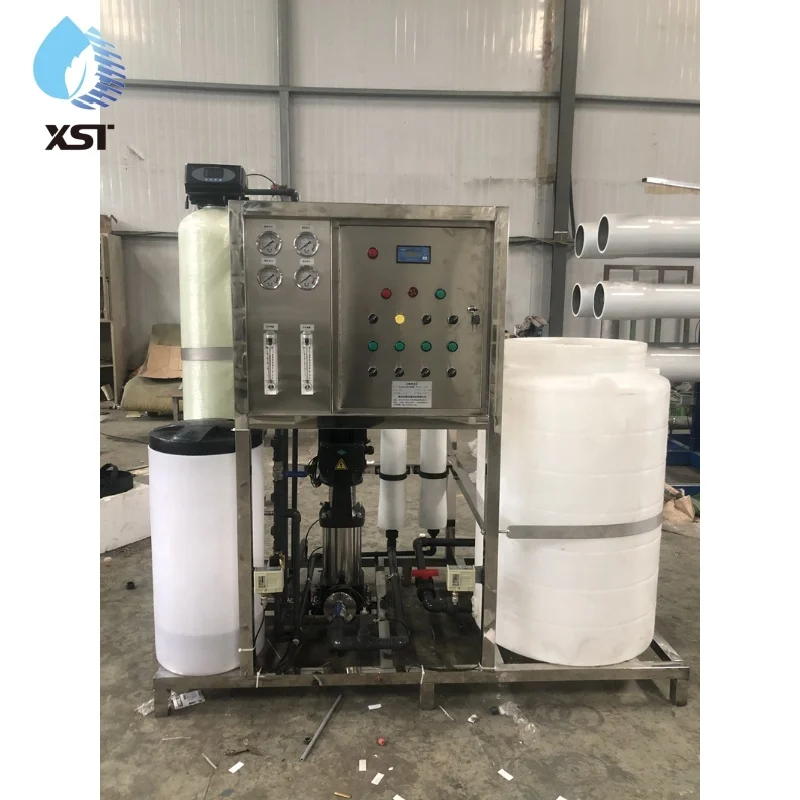 Automatic 500LPH Reverse Osmosis System 220V Water Purification Machine ...