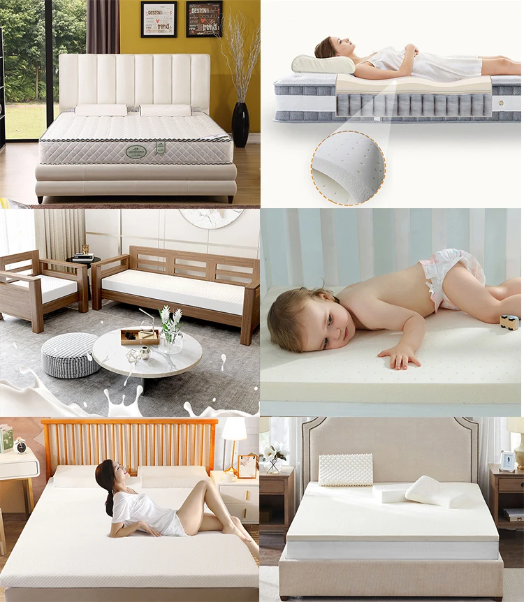 Custom Size and Thickness Latex Foam Sheet - Natural Latex Board