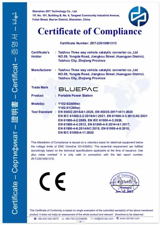 Bluepac Portable Power Station Generator 300w Rechargeable Solar ...