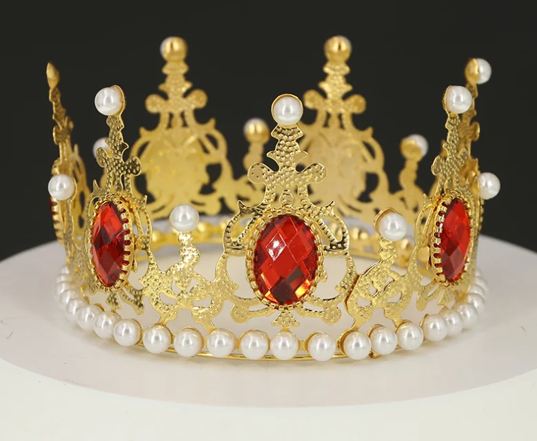 Wholesale Crowns And Tiaras Flower Pendant Decorations Princess Crown ...