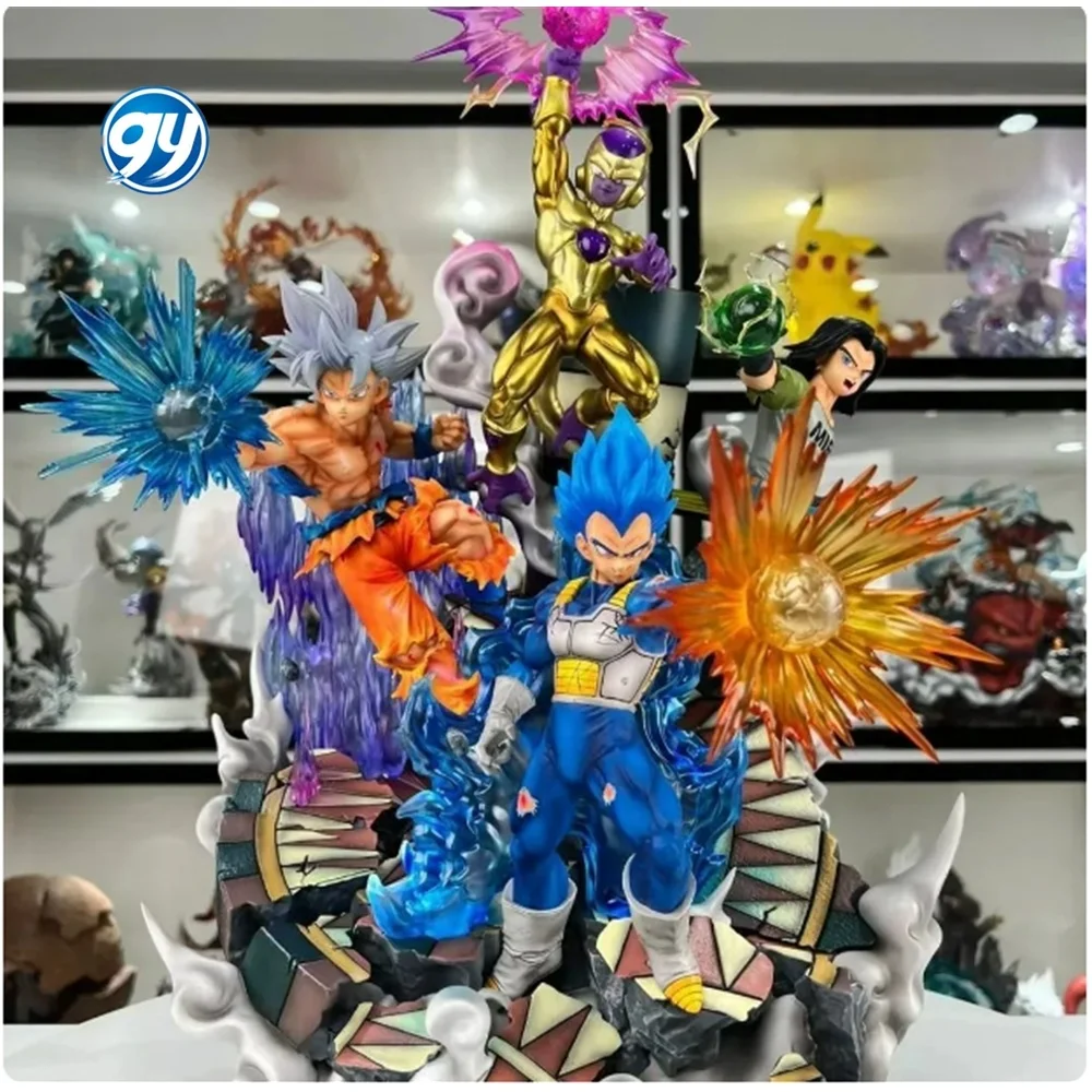 Accion Coleccion 57cm Gk Frieza Roid 18 Vegeta Son Goku Casting The ...
