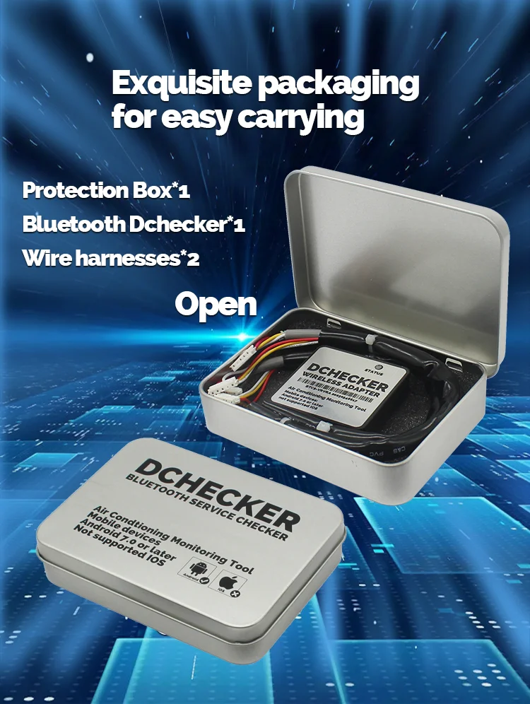 Daikin VRV Skyair RA System Service Diagnostic Tool - Bluetooth Dchecker