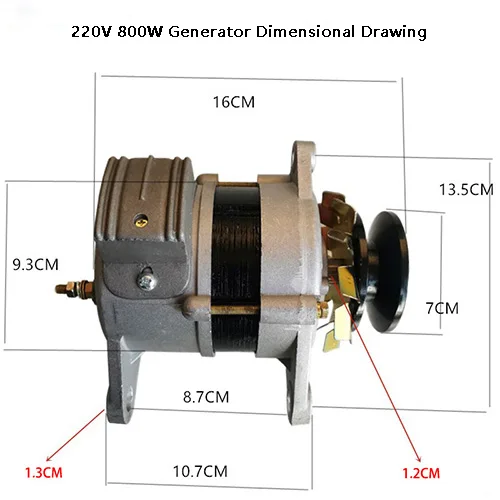 1300w 220v 100hz Constant Voltage Brushless Permanent Magnet Generator ...