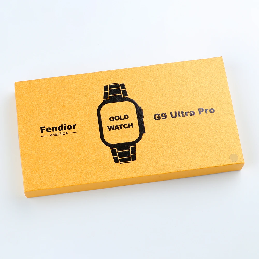 G9 Ultra Pro Gold Color Edition Smart Watch Series 8 Smartwatch Montre ...