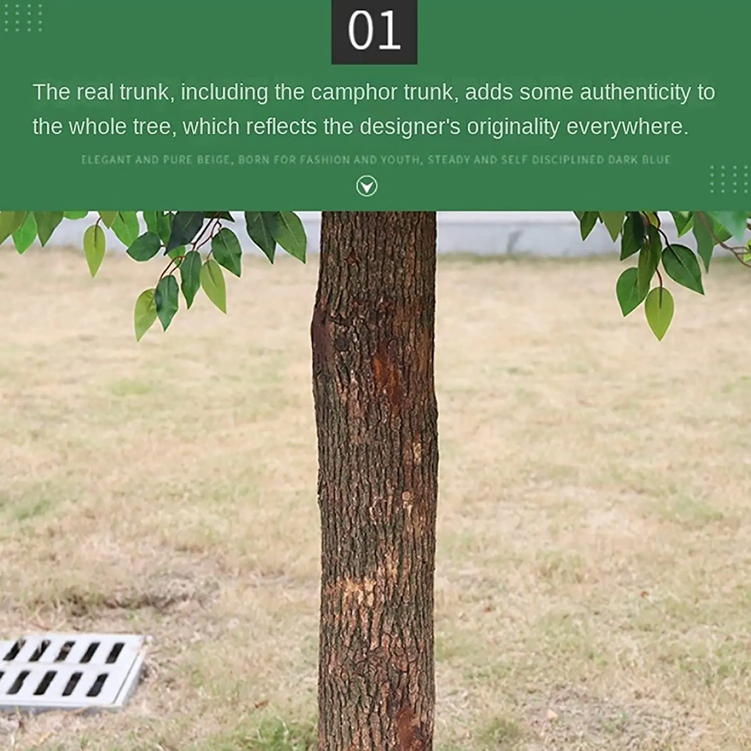 Custom Looks Natural Fake Big Tree - Unique Hotel Decor