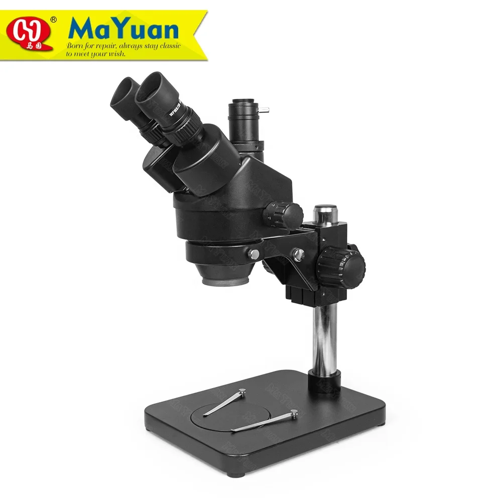 3.5x 7x 45x 90x Continuous Zooming Stereo Industrial Welding Trinocular ...