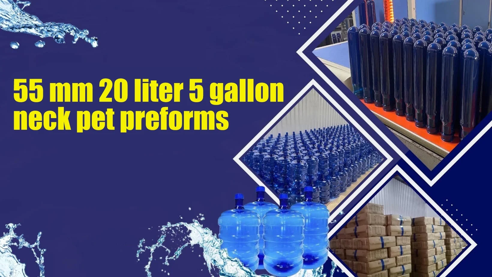 Alibaba.com: 650g-750g PET preforms, 4-5 gallon (19-20 liter) water ...