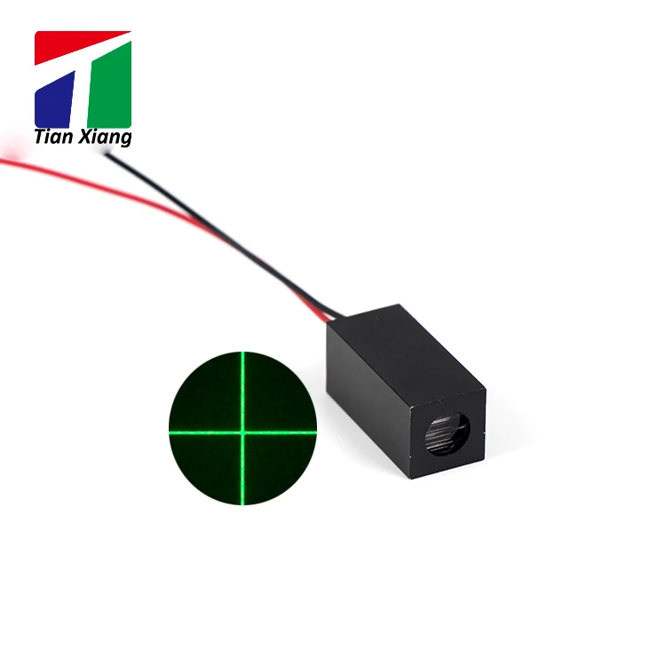 Laser Diode 520nm-555nm 10mw 30mw 50mw Crosshair Laser Modules Cross ...