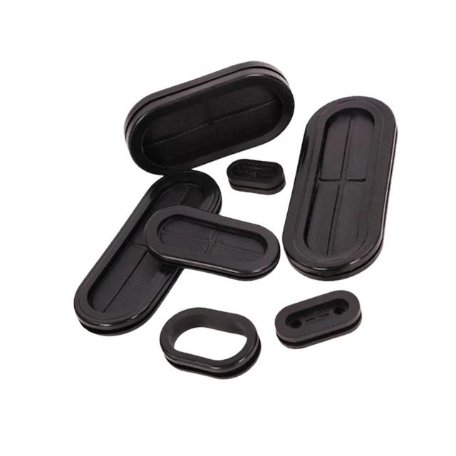 Oval Rubber Grommet Plugs and Eyelets - Durable & Versatile
