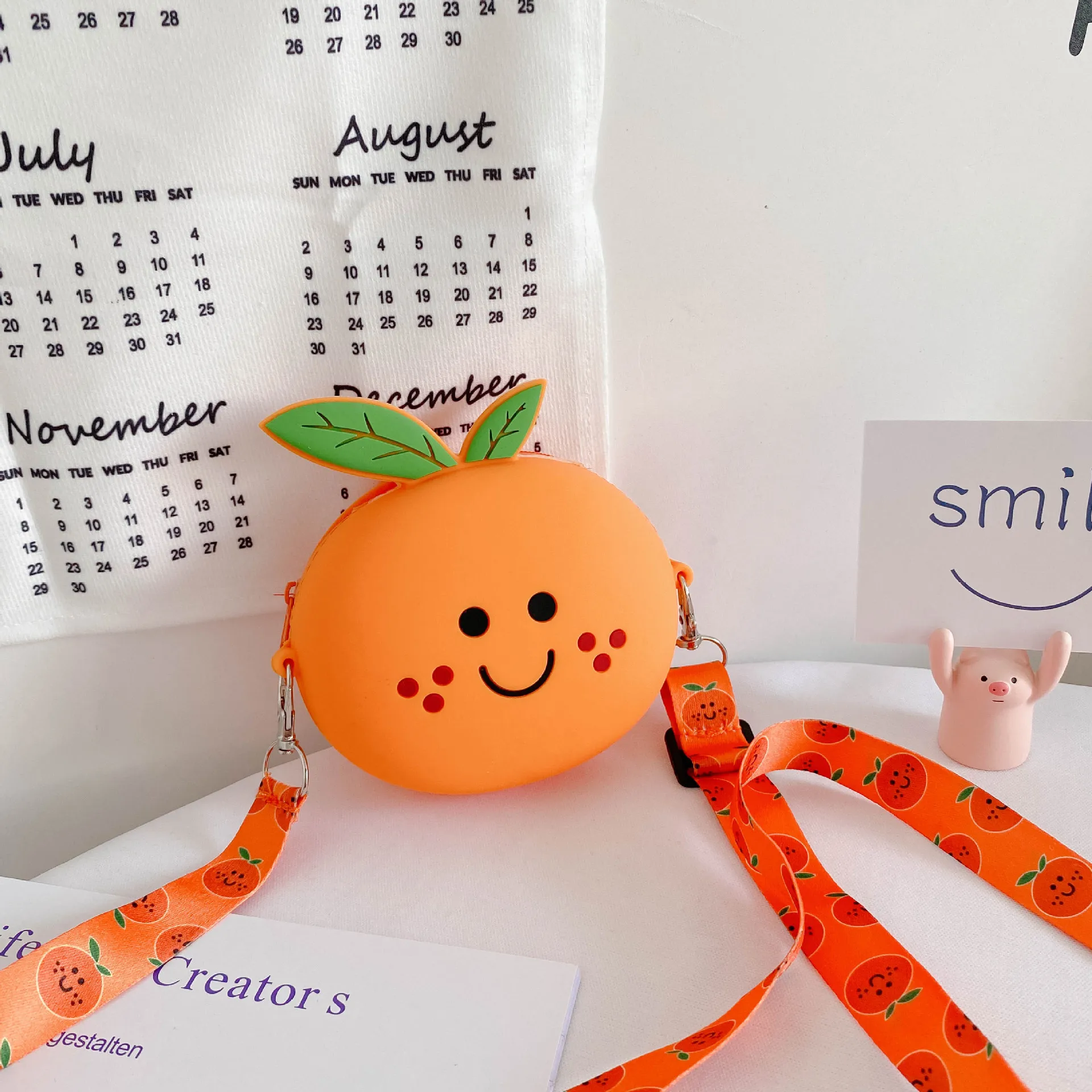 Creative Cartoon Cute Fruit Shape Silicon Coin Purse For Children - Buy ...