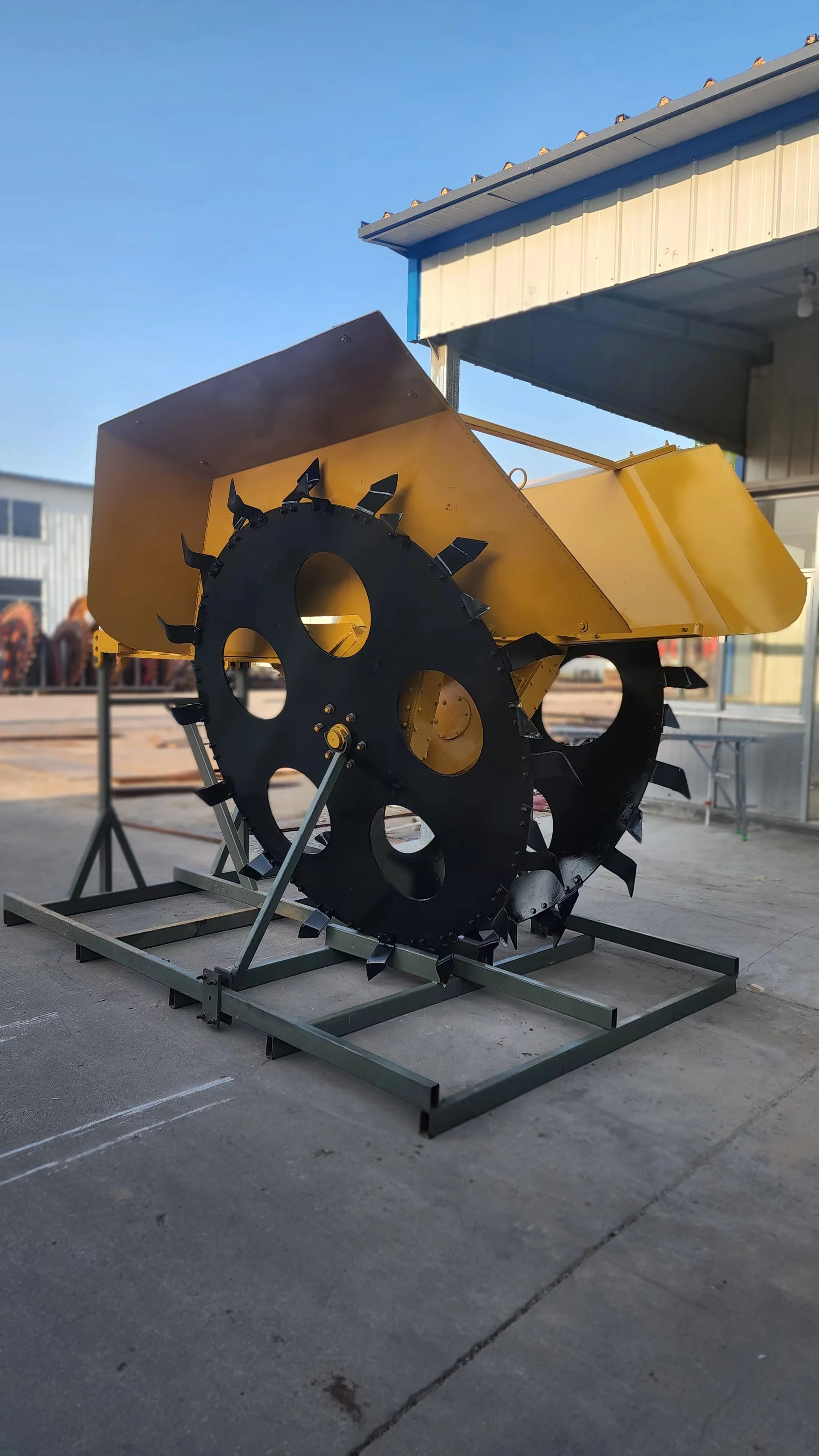 Trench Depth Double Discs Trencher/agriculture Machine Trencher - Buy ...