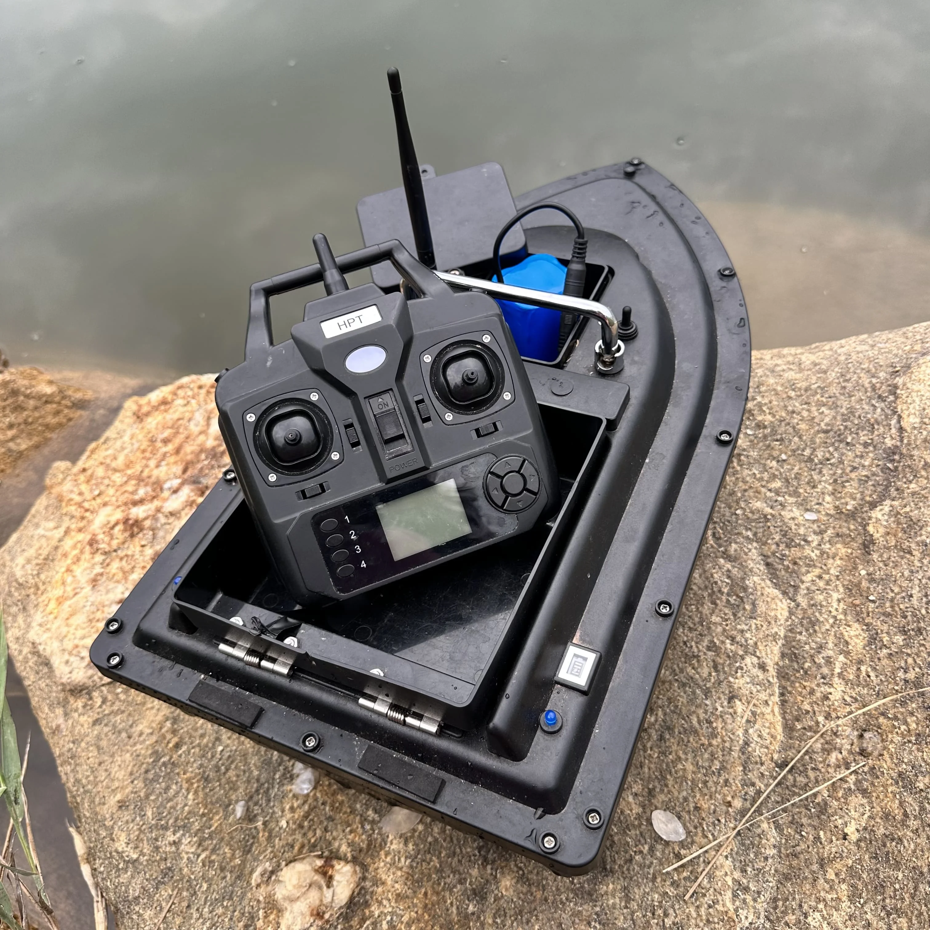 GPS Carp Feeder Surfer RC Bait Boat - Smart Fishing Tool