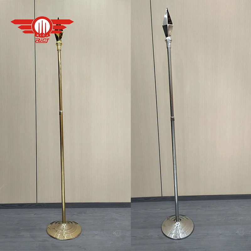 Alibaba.com: Wholesale 3 Meter Silver Floor Standing Flag Pole with ...