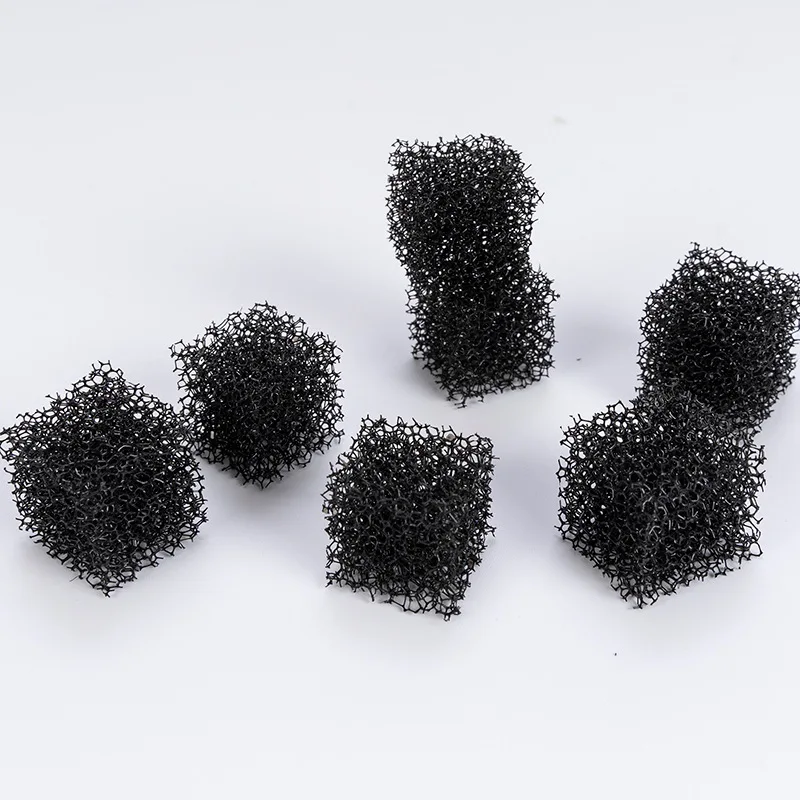 Water Treatment Anti-aging MBBR Activated Carbon Sponge Filter Mesh ...