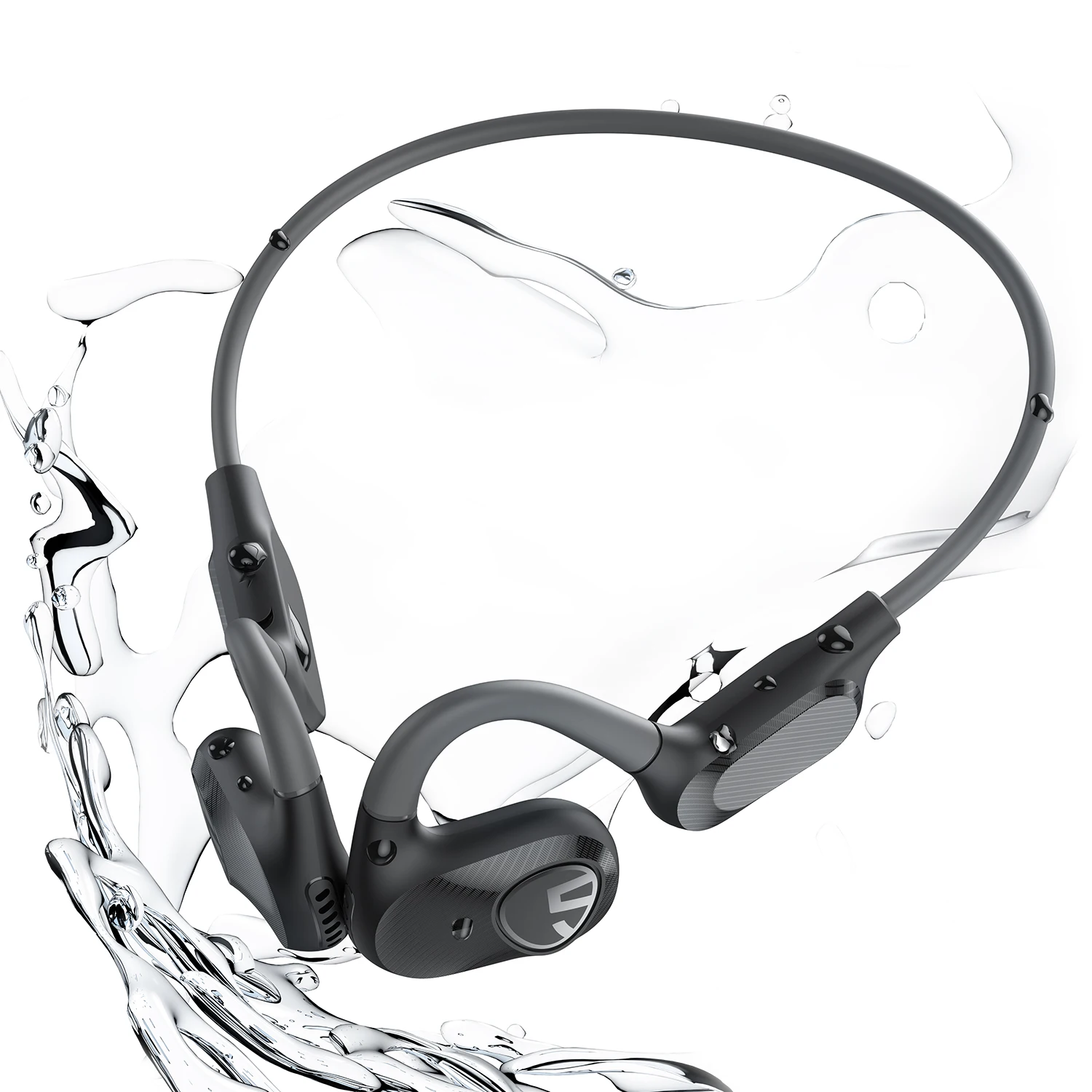 SOUNDPEATS Runfree Lite 2 Sport Headsets - Open Ear, Waterproof, Hi-Fi ...