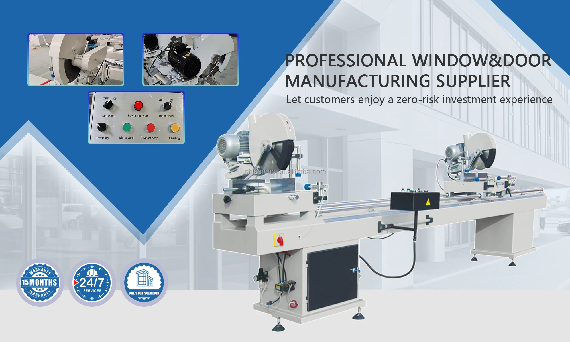 Ce Certificate Pvc Upvc Window Door Fabrication Machinery Vinyl Frame ...