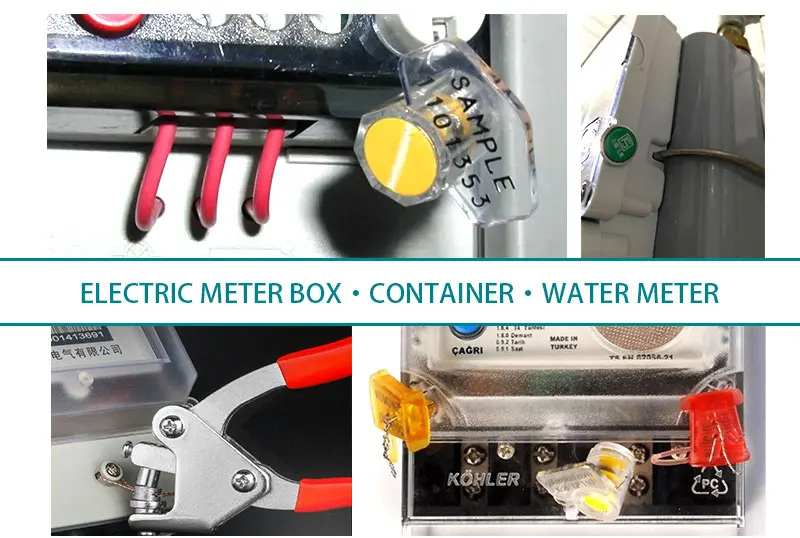 Dx308m Lock Adjustable Tamper Gas Meter Seal Electric Meter Security ...