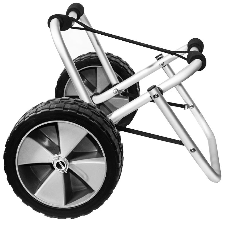 Portable Lightweight Folding Kayak Trailer Cart Flexible Carrier ...