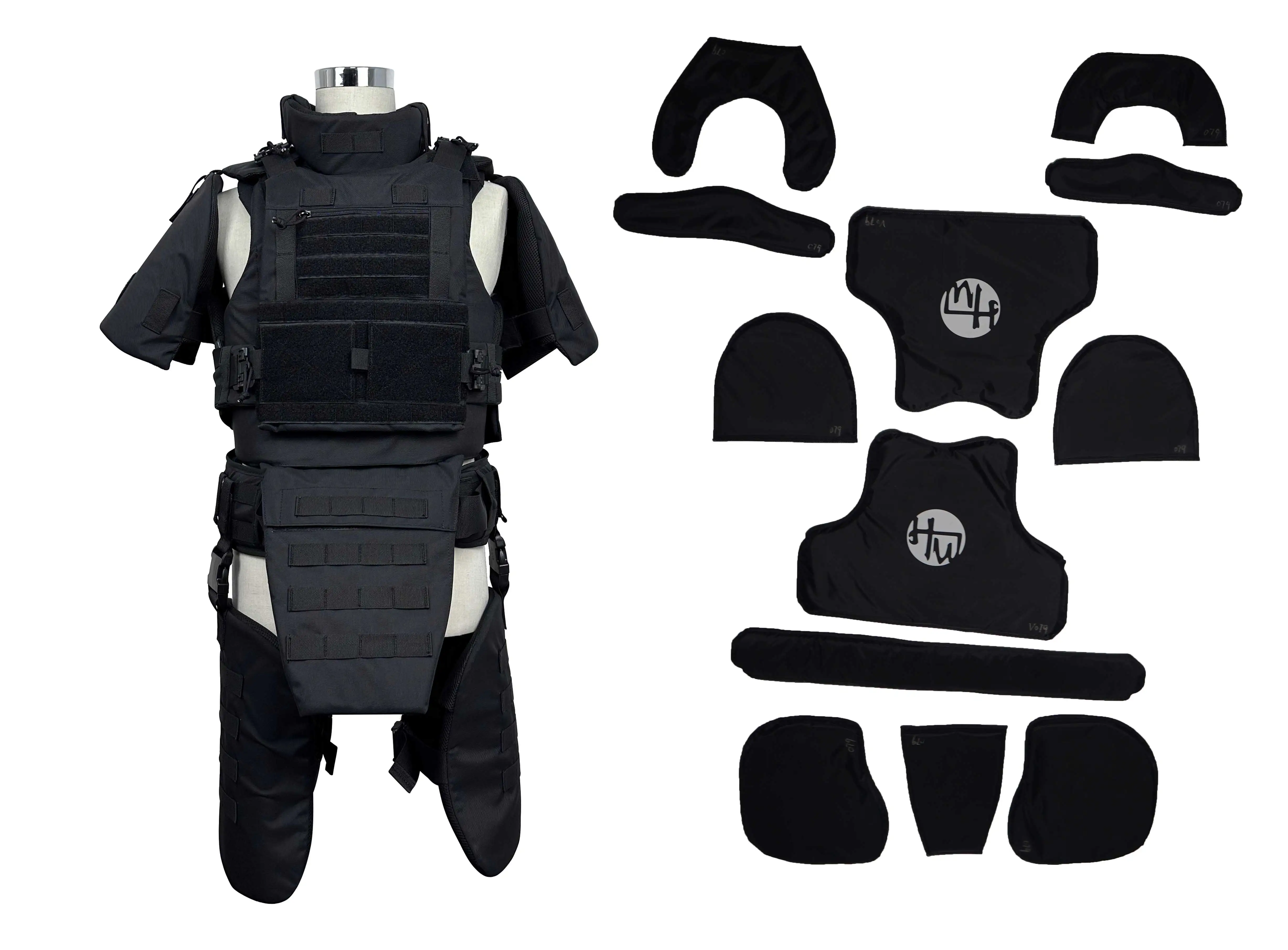 Multifunctional Tactical Gear Suit - High Density Protection