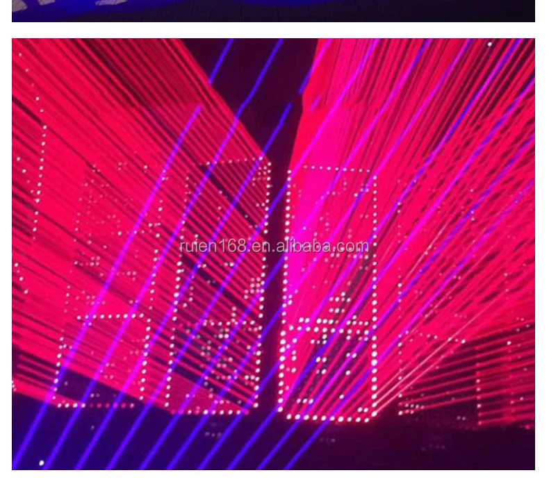 Ruien Stage Bar Rgb 8 Eye Moving Rhythm Laser Shaking Head Line ...