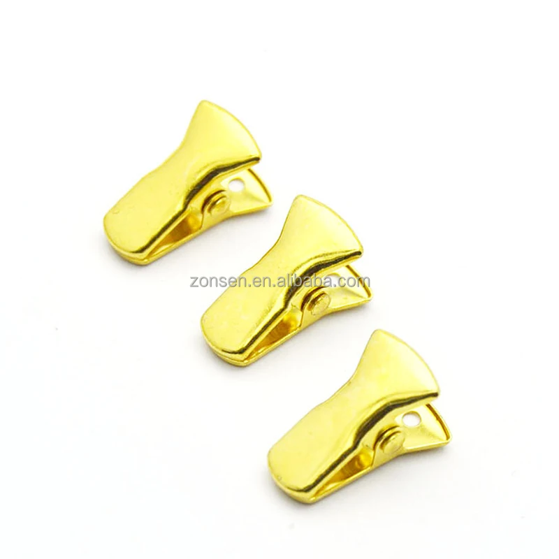 Wholesale 19mm Mini Clothespins Diy Cloth Hat Metal Binder Clip With ...