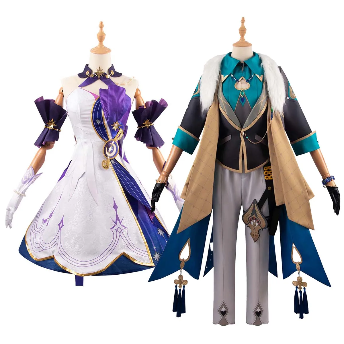 Women Anime Halloween Honkai Star Rail Character Cosplay Full Set ...