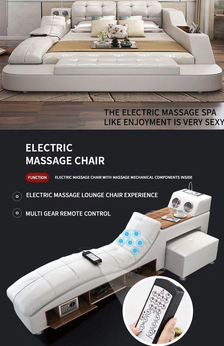 Smart Bed Table - Multi Functional King Size Bed Frame